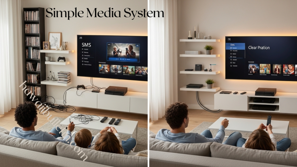 Simple Media System - Streamline Your Space for Every Home