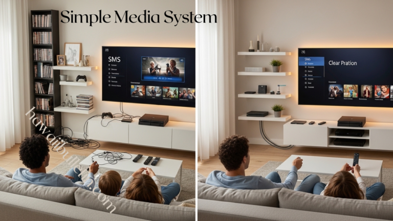 Simple Media System - Streamline Your Space for Every Home